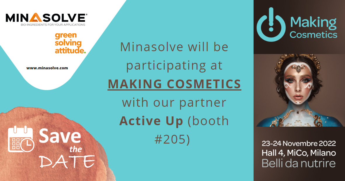 Making Cosmetics with Active Up, Milan - Minasolve